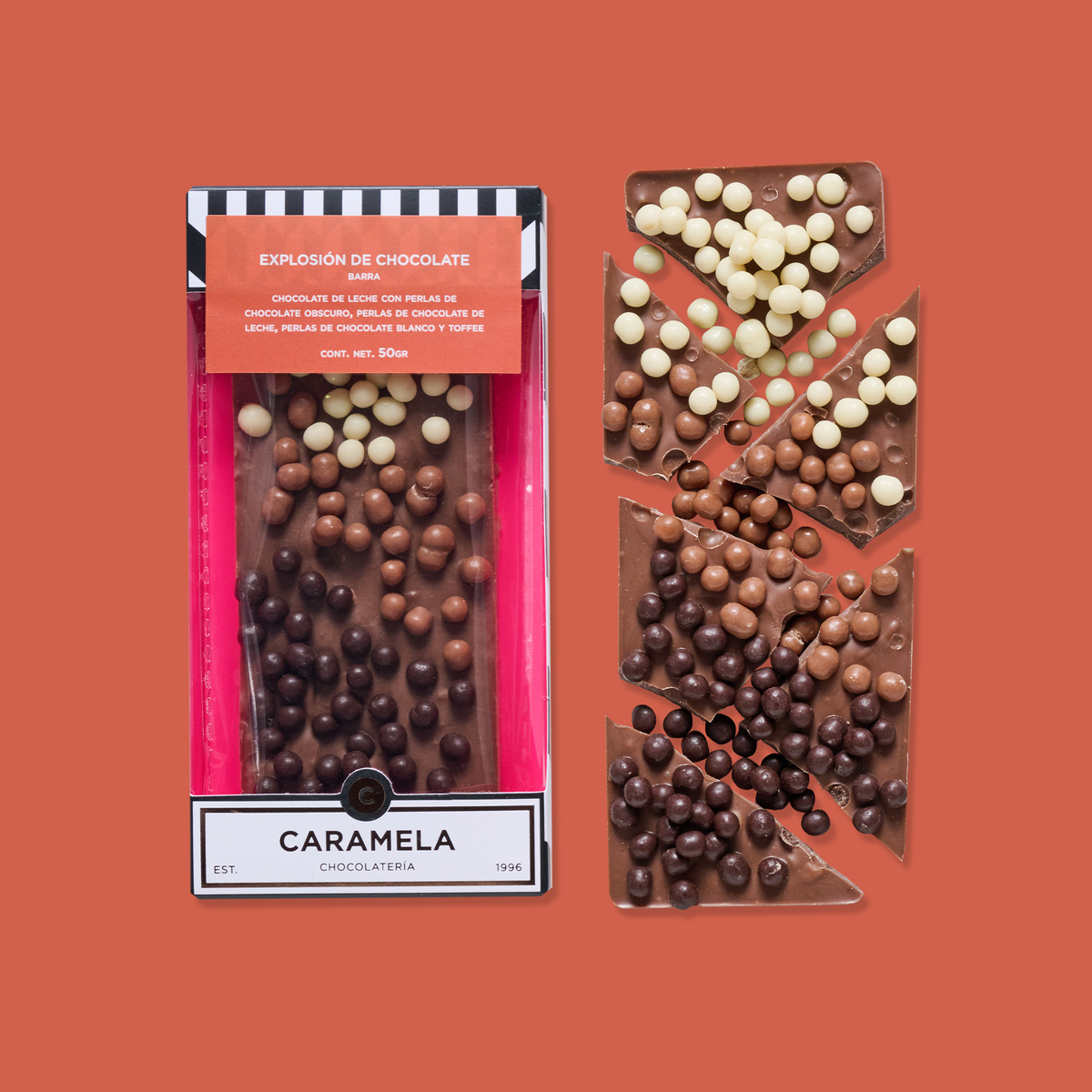 Explosión de Chocolate - Barra Caramela®